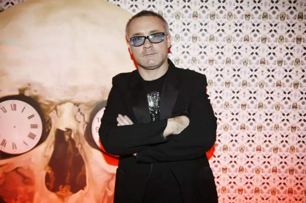 Damien Hirst. Prin amabilitatea lui Patrick McMullan.