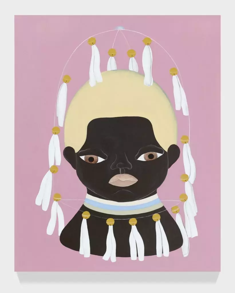 Asuka Anastacia Ogawa, Inzogera z'abana (2019). Ishusho tuyikesha umuhanzi na Half Gallery, New York,