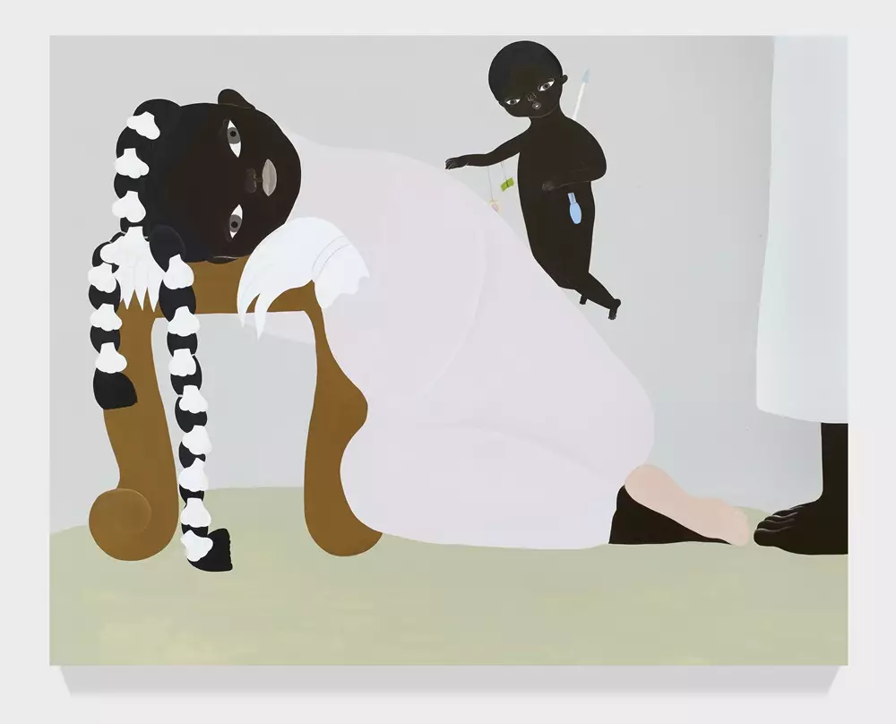 Asuka Anastacia Ogawa, Cramps (2019). Ishusho tuyikesha umuhanzi na Half Gallery, New York,