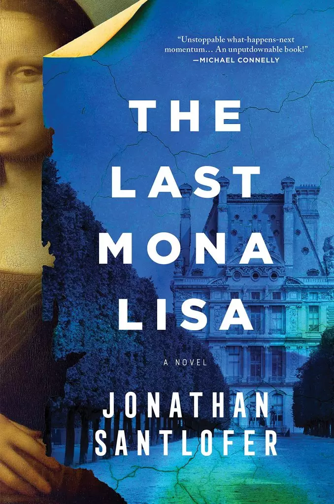 Azken Mona Lisa: Jonathan Santlofer-en eleberria. Sourcebooks-en adeitasuna.