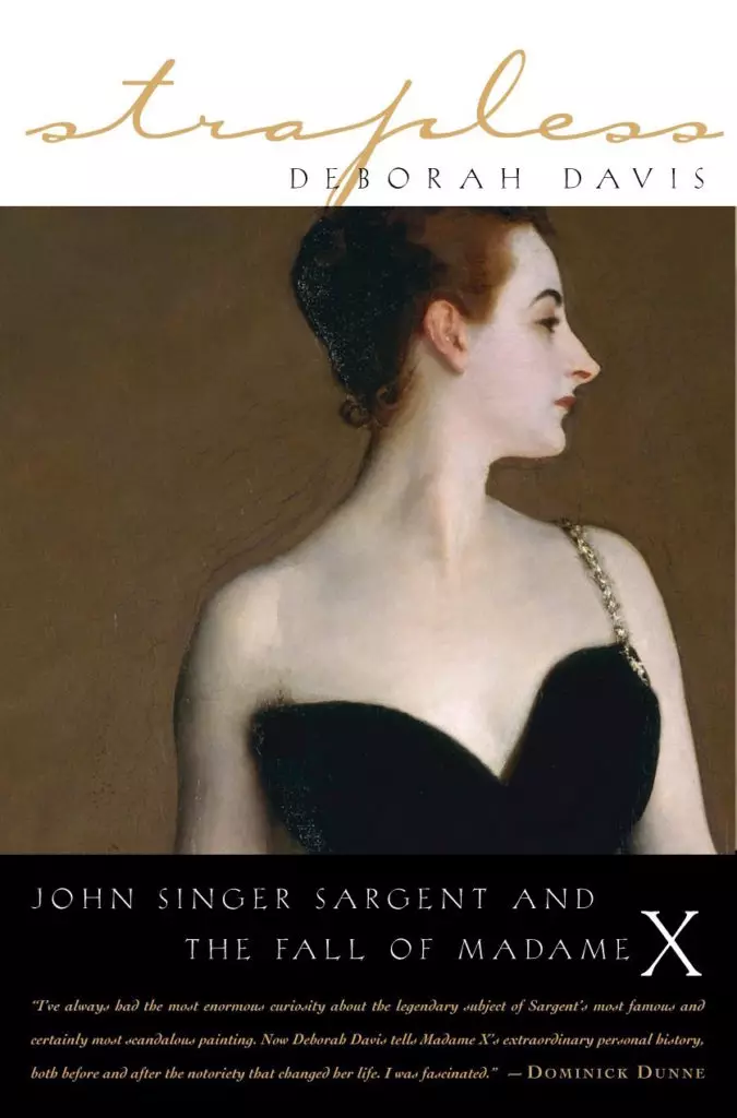 Sen tirantes: John Singer Sargent e a caída de Madame X de Deborah Davis. Cortesía de Tarcher.