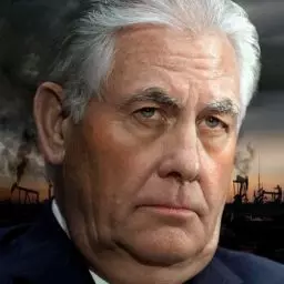 Oliver Wasow, Rex Tillerson. Ugedriwwe vun Oliver Wasow.