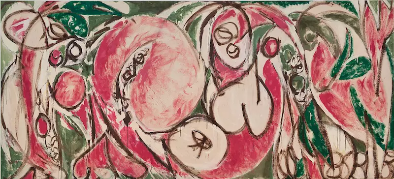 Lee Krasner, The Seasons (1957). Whitney Museum of American Art, New York. Litrato ni Sheldan C. Collins. © 2015 Pollock-Krasner Foundation/Artists Rights Society (ARS), New York.