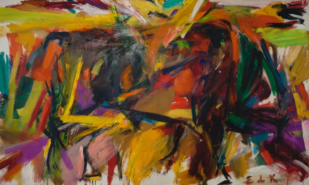 Elaine de Kooning, Härjavõitlus (1959). Denveri kunstimuuseumi loal, Vance H. Kirklandi omandamisfond, © Elaine de Kooning Trust.