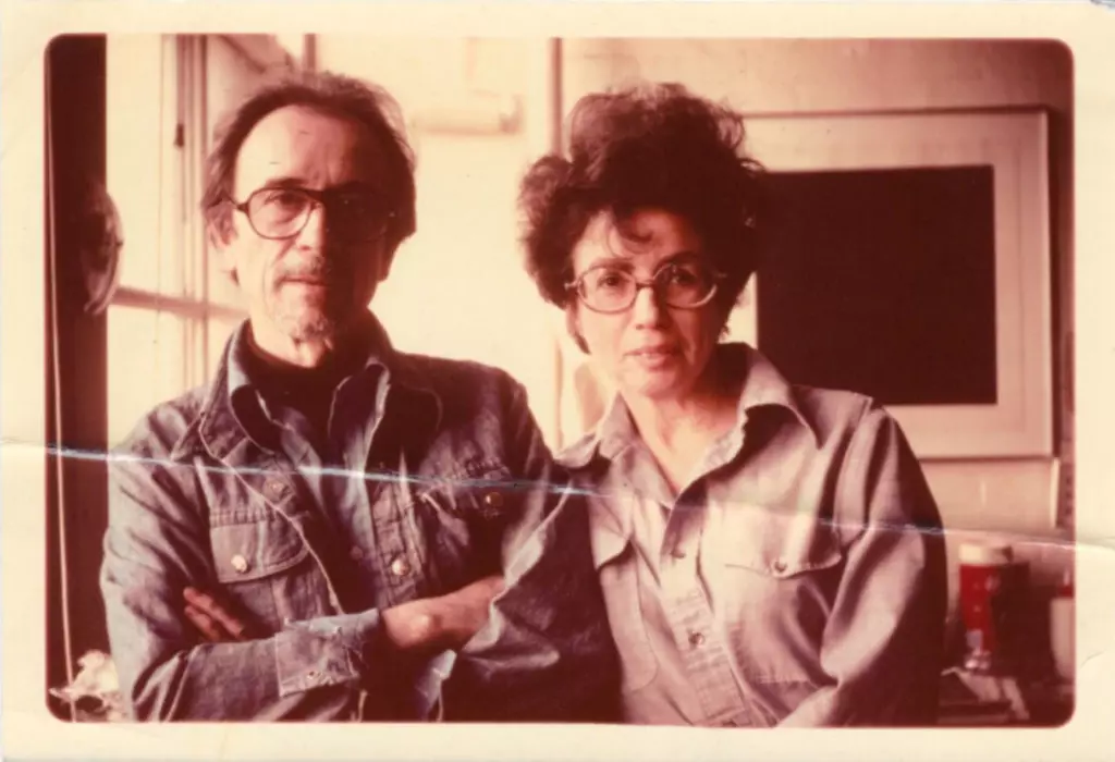 James Kelly och Sonia Gechtoff i New York (ca 1980). Med tillstånd av Anita Shapolsky Gallery,