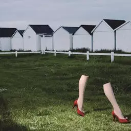 Guy Bourdin, Charles Jourdan Haust 1979Ljósmynd: © The Guy Bourdin Estate, 2004 með leyfi A+C