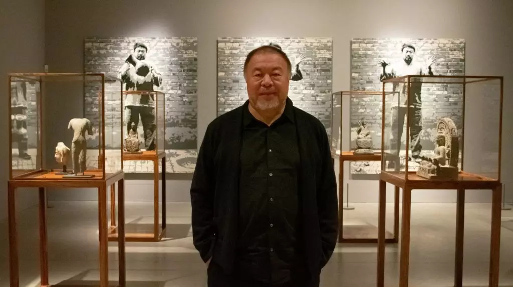 Ai Weiwei, 2022. Yees duab: Helen Dickman.