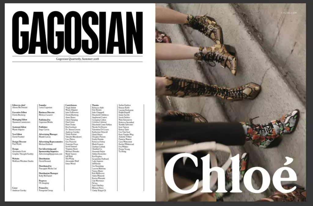 เหตุใดการผ่านพ้นของนิตยสารสัมภาษณ์และการเพิ่มขึ้นของ Gagosian Quarterly จึงเป็นยุคใหม่ของโลกแห่งศิลปะ 2336_5