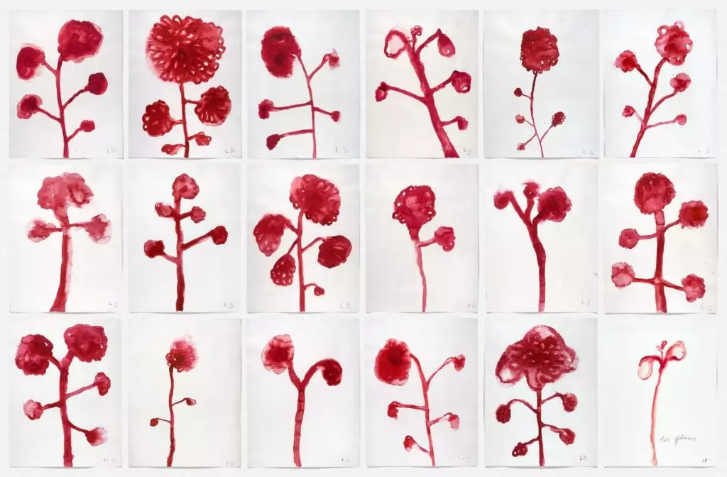 Louise Bourgeois, Les Fleurs, 2009. Lahaanshaha Hauser & Wirth.