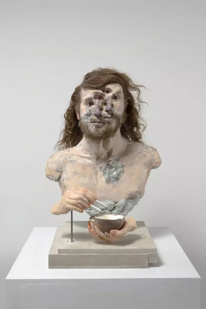 David Altmejd, Crystal System, 2019. White Cube අනුග්‍රහයෙනි.