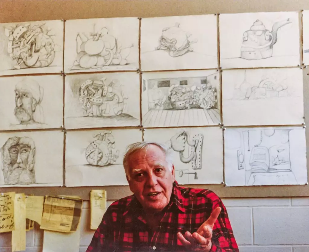 หนังสือเล่มใหม่โดยลูกสาวของ Philip Guston สำรวจต้นกำเนิดของภาพ Ku Klux Klan ของจิตรกร - อ่านข้อความที่ตัดตอนมาที่นี่ 2350_1