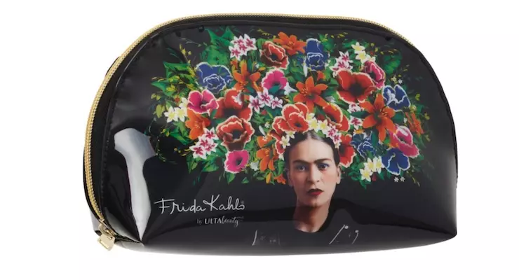 Frida Kahlo de la Ulta Beauty: Geantă pentru cosmetice. Fotografie oferită de Ulta Beauty.