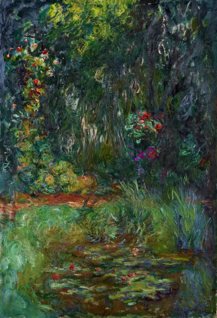 Claude Monet, Coin du bassin aux nympheas an kiyasta sama da dala miliyan 40, kuma an yi masa guduma a TK.