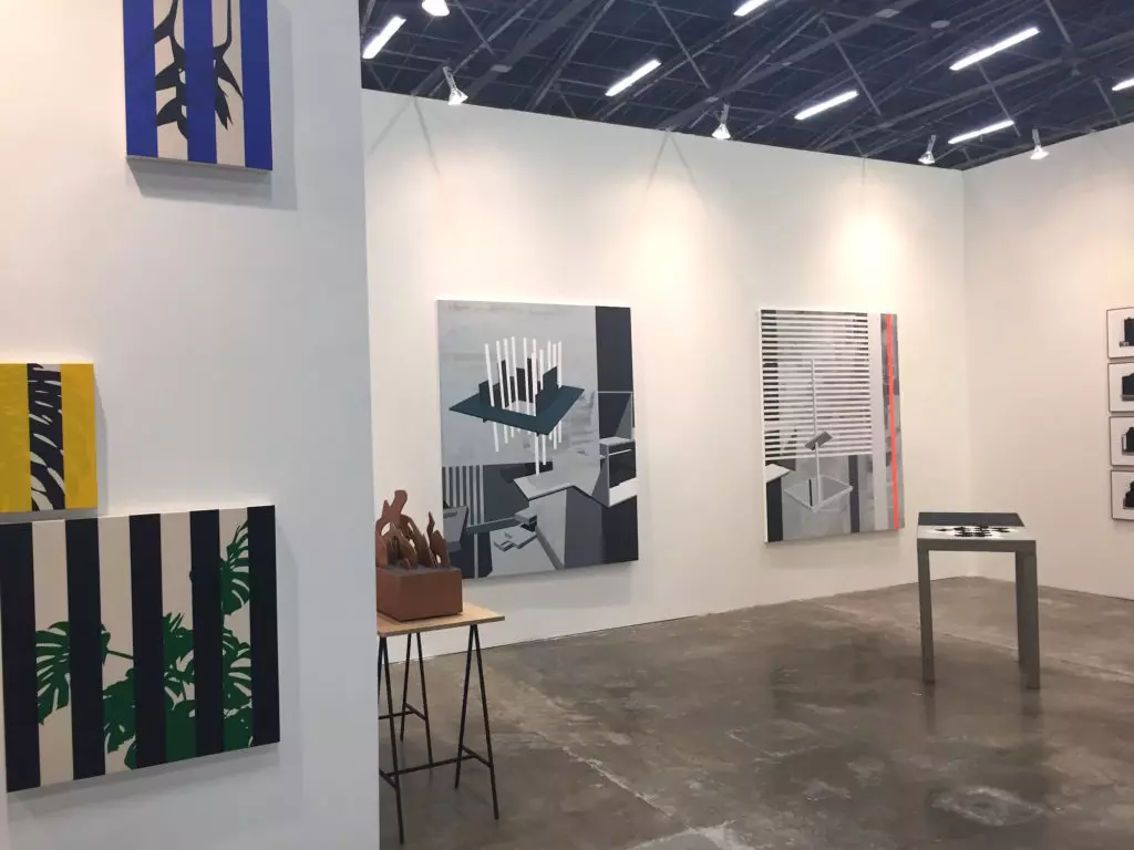 Booth of Instituto de Visión at ArtBo 2016. Fọto Lorena Muñoz-Alonso.