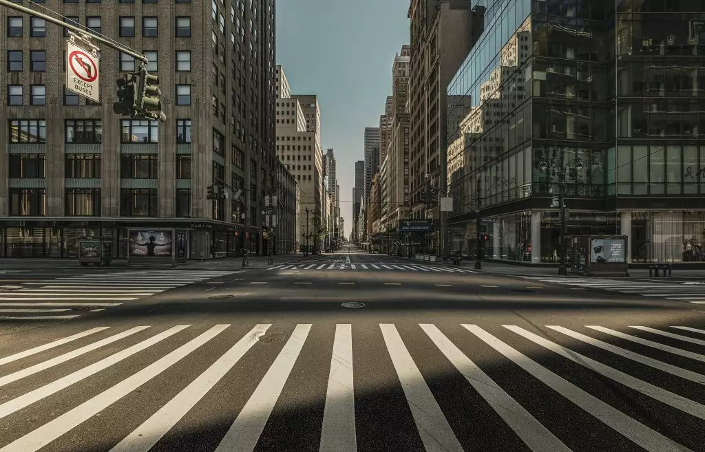 Na slikama: pogledajte fotografije jezivo praznog New Yorka tijekom karantene, sastavljene za novu knjigu 2391_3