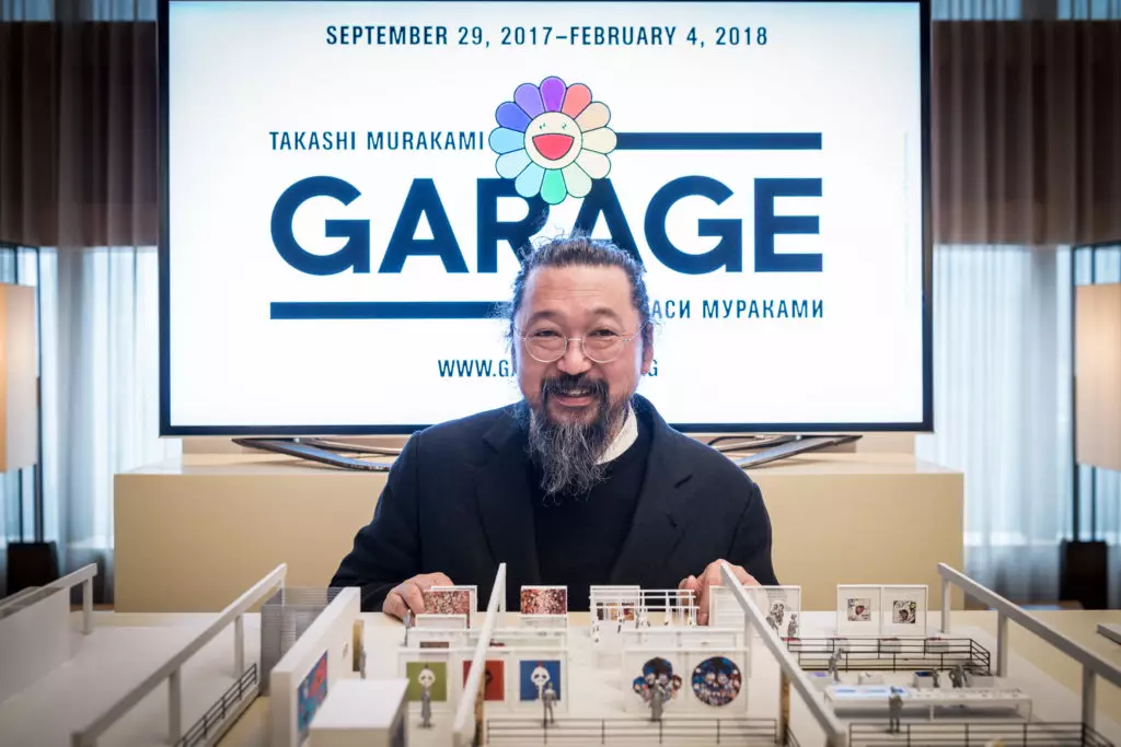 Takashi Murakami. Random Art Workshopin luvalla, © Garage Museum of Contemporary Art.