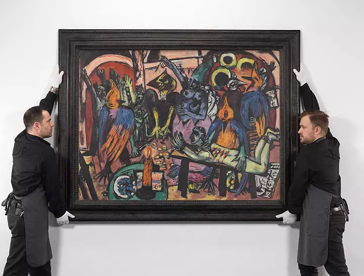 Rekote ea Gagosian Max Beckmann O phahamiselitse Christie ho Thekiso ea Imp/Mod ea $190M 24139_1