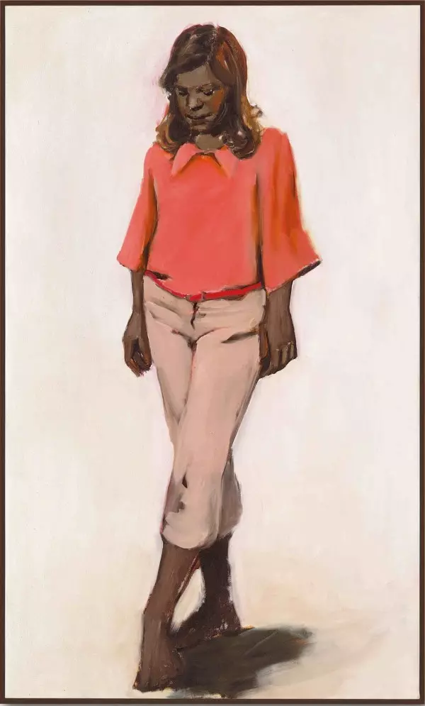 Lynette Yiadom-Boakye, Knave (2011). Rasm: Christie's izni bilan.