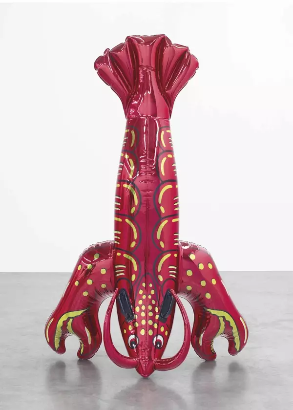 Jeff Koons, Lagosta (executado em 2007-2012). Imagem: Christie's Images Ltd.