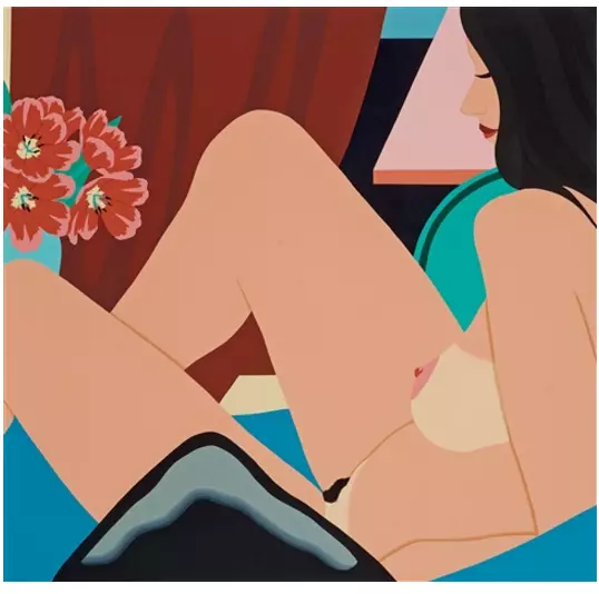 UTom Wesselmann, uHelen Nude (1981). Ngokuhlonishwa kweBukowskis Stockholm.