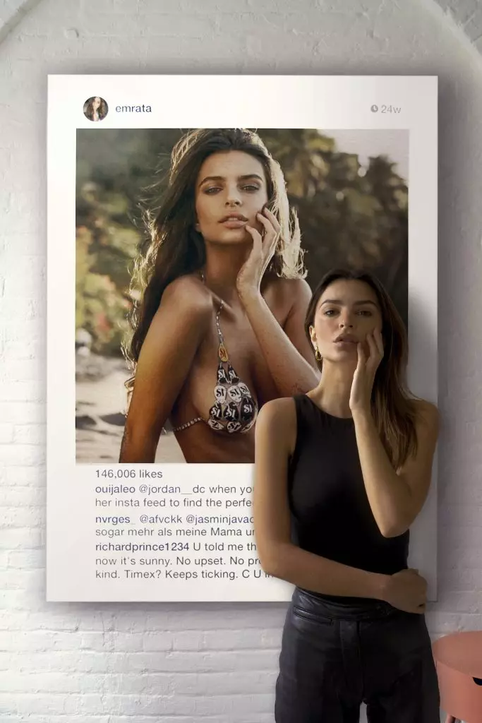 La modella Emily Ratajkowski ha ucciso Richard Prince per averle rubato l'immagine. Ora lo sta riprendendo e lo vende come NFT