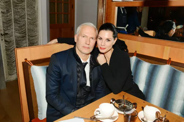 Klaus Biesenbach, Julia Stoschek at Narcissa Family & Friends Preview Dinner 22 ਜਨਵਰੀ 2014। ਚਿੱਤਰ: ਸ਼ਿਸ਼ਟਾਚਾਰ ਪੈਟਰਿਕ ਮੈਕਮੁਲਨ।