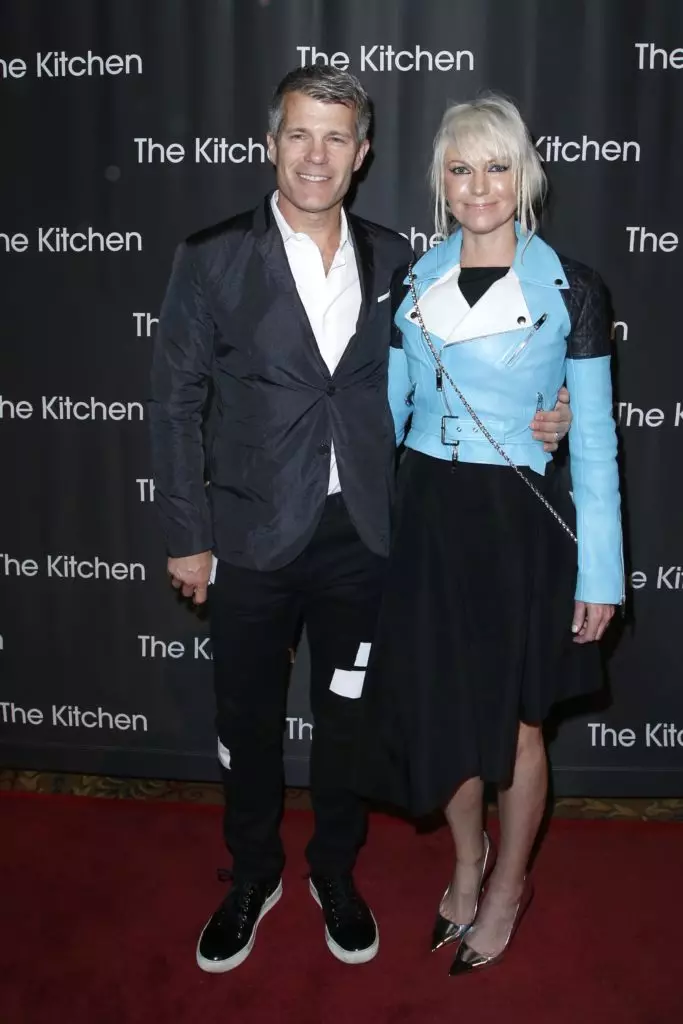 Derek jeung Christen Wilson dina The Kitchen's Spring Gala Benefit di Cipriani Wall St., New York, 22 Mei 2014. © Patrick McMullan Photo-JIMI CELESTE/patrickmcmullan.com.