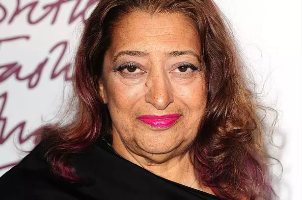 Photo de Zaha Hadid : via Wales Online