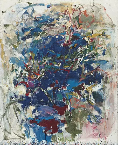 Džoana Mičela, Bez nosaukuma (1960). Attēls: Christie's.