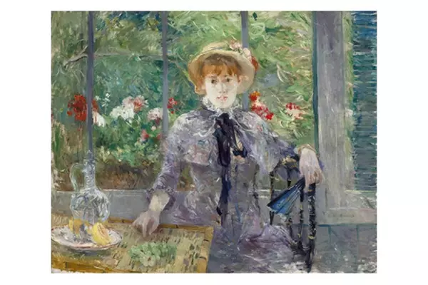 Berthe Morisot, Après le déjeuner (1881) 于 2013 年 2 月 6 日在佳士得伦敦以 10,933,245 美元的价格售出。