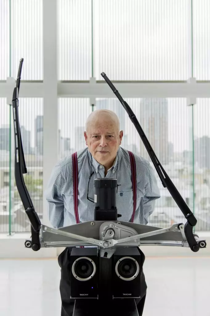 Thomas Bayrle. Credit: Jérémie Souteyrat, Espace Louis Vuitton