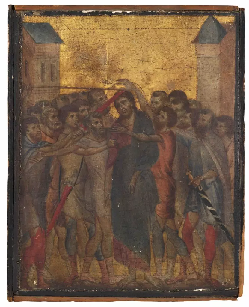 Cimabue ، السخرية من المسيح. الصورة مجاملة ACTEON Senlis.