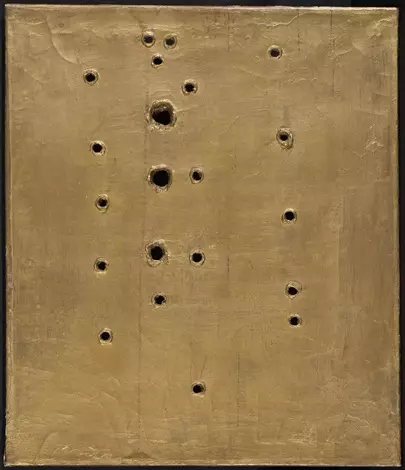 Lucio Fontana. Kuva: Wikipedia Commons.