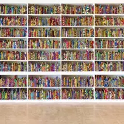 Yinka Shonibare, The British Library (2014). Med tillstånd av James Cohan, New York, foto av Phoebe D’Heurle, © Yinka Shonibare MBE.