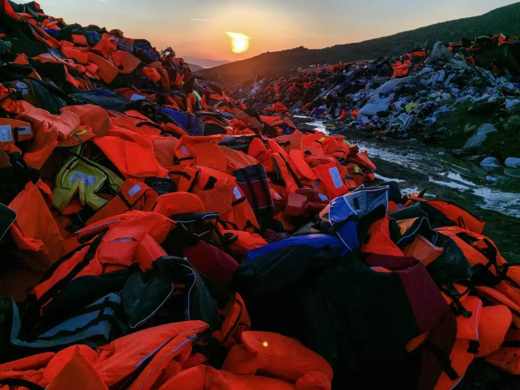 Ai Weiwei, Lesvos, 27 de janeiro de 2016. Imagem cortesia do artista.