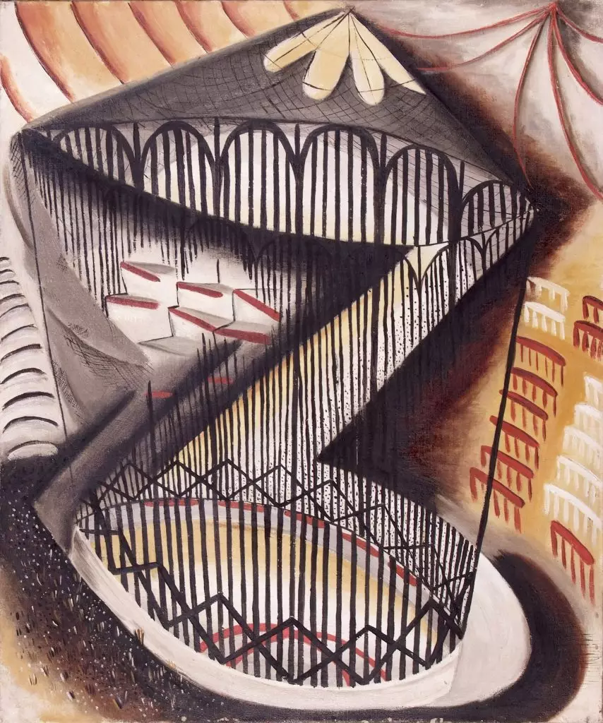 Dusti Bongé, The Circus Cage (1952). Courtesy of Paul Bongé Collection.