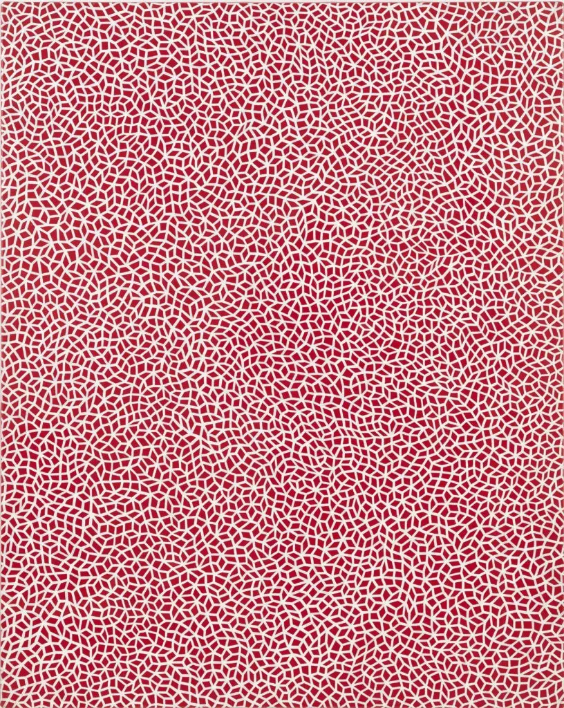 Yayoi Kusama, Infinity Nets (1990). Bi dilxwazî Phillips.