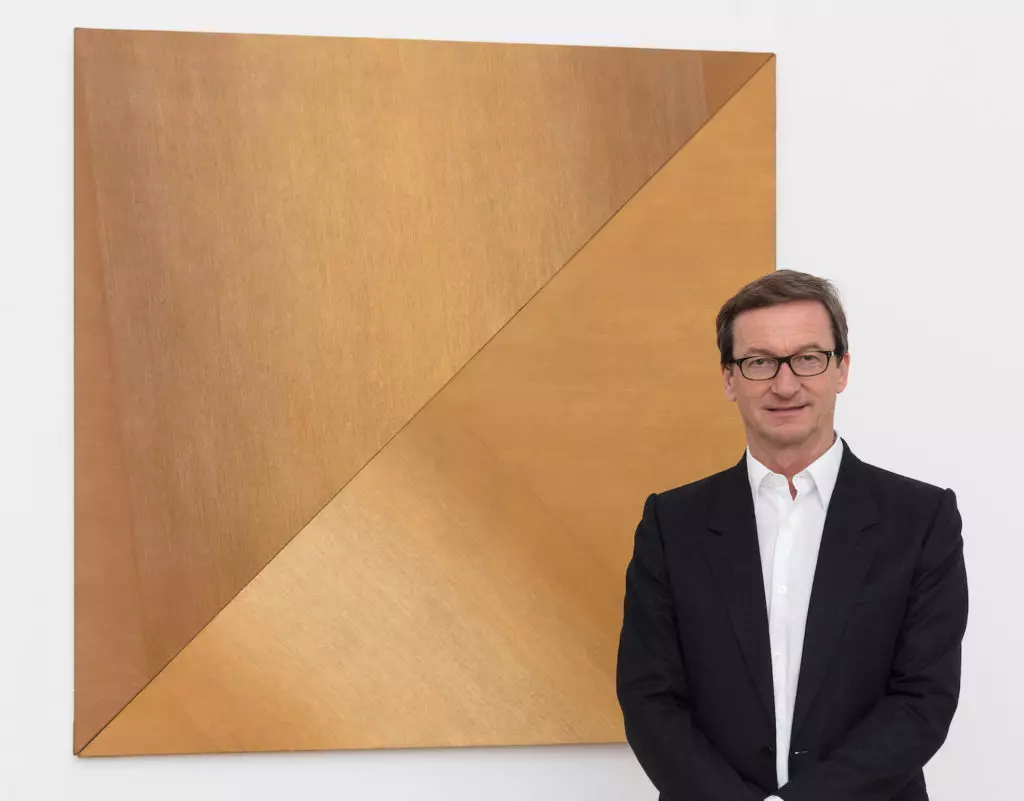 Thaddaeus Ropac. Fotografie Mark Blower, prin amabilitatea galeriei.