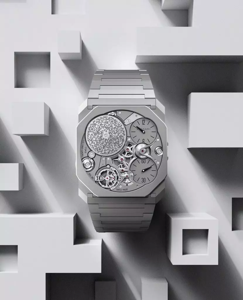 Bulgari's Exclusive New Octo Finissimo Ultra Watch Ya zo Tare da NFT wanda shima Yana Tabbatar da Lokaci