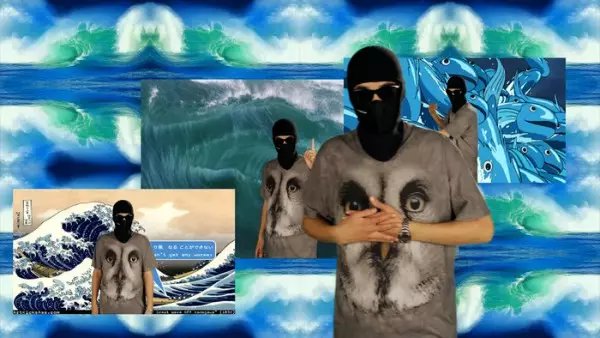 Hito Steyerl, Liquidity Inc. (2014) çalışmasından bir görüntü