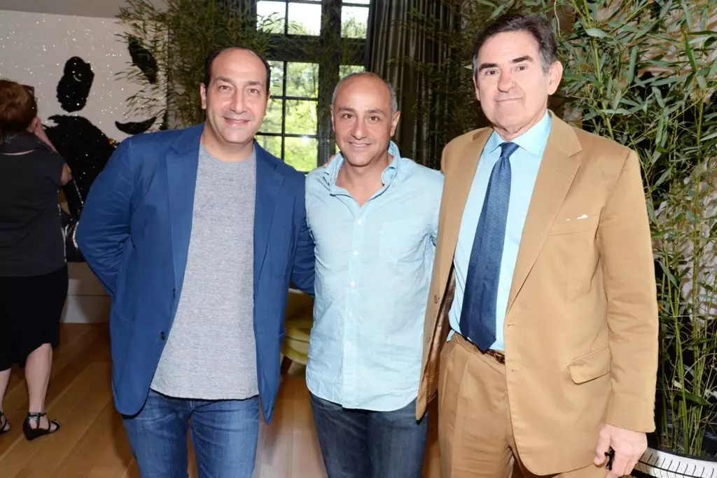 Alberto Mugrabi, David Mugrabi, Peter Brant==Rob Pruitt u The Brant Foundation Study Center==The Brant Foundation Study Center, Greenwich, CT==10. svibnja 2015.==©Patrick McMullan==Fotografija - Clint Spaulding/PatrickMcMullan.com ====