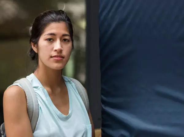 Emma Sulkowicz Fotoğraf: Andrew Burton/Getty Images.