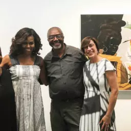 Malia Obama Sighted ing Kerry James Marshall Retrospective 26150_2