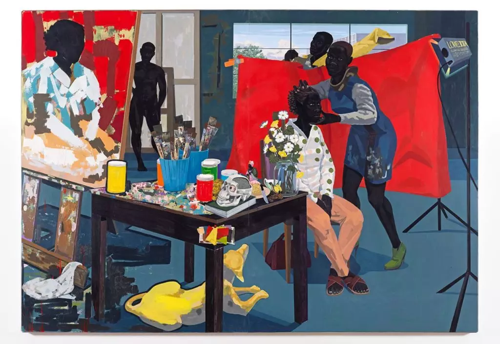 Kerry James Marshall, Zonder titel (2014). Met dank aan het Metropolitan Museum of Art.