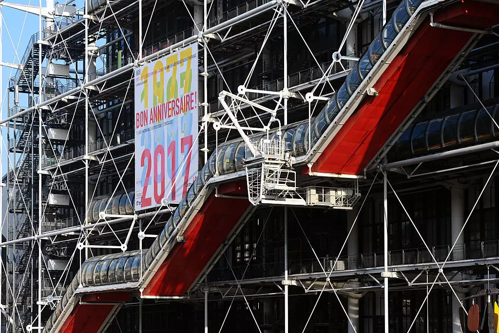 Center Pompidou Strike