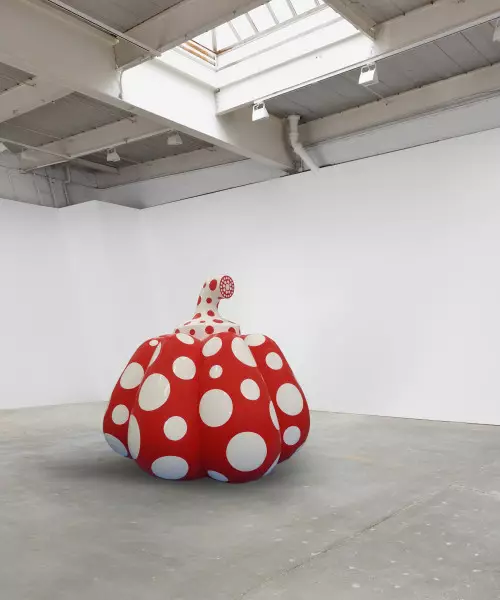 Yayoi Kusama Pumpkin (2014) צילום: דוד זווירנר