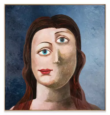 George Condo, Large Female Portrait (2015).Foto: Courtesy Sprüth Magers.