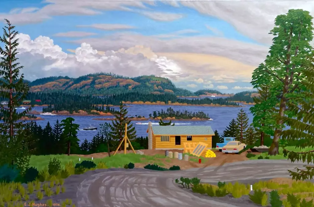 Tähelepanu keskmes: haruldased teosed E.J. Hughes, Kanada läänemaastiku kuulus kroonika, Go on View in British Columbia