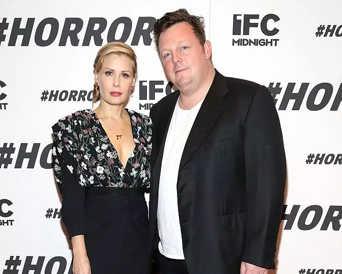 Tara Subkoff și Urs Fischer la premiera din New York a filmului #Horror la Muzeul de Artă Modernă pe 18 noiembrie 2015. Foto Robin Marchant/Getty Images.