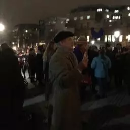 Londoners March mu Solidarity kwa Charlie Hebdo ku Trafalgar Square 26878_12